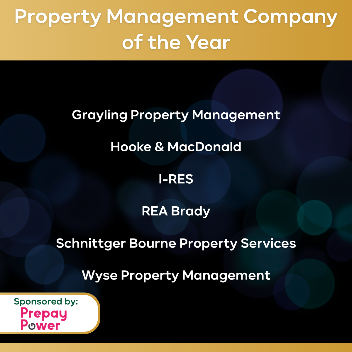 2026 Categories – The National Property Awards